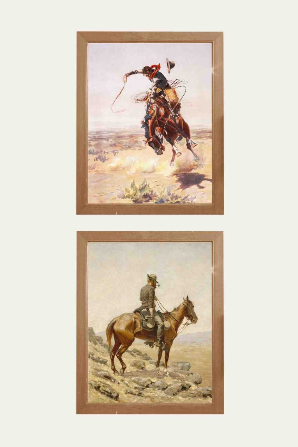 Cowboy Prints: Free Vintage Wall Art Printables - Hello Honeycomb