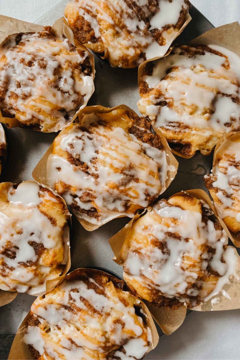 Sourdough Coffee Cake Muffins - Hello Honeycomb